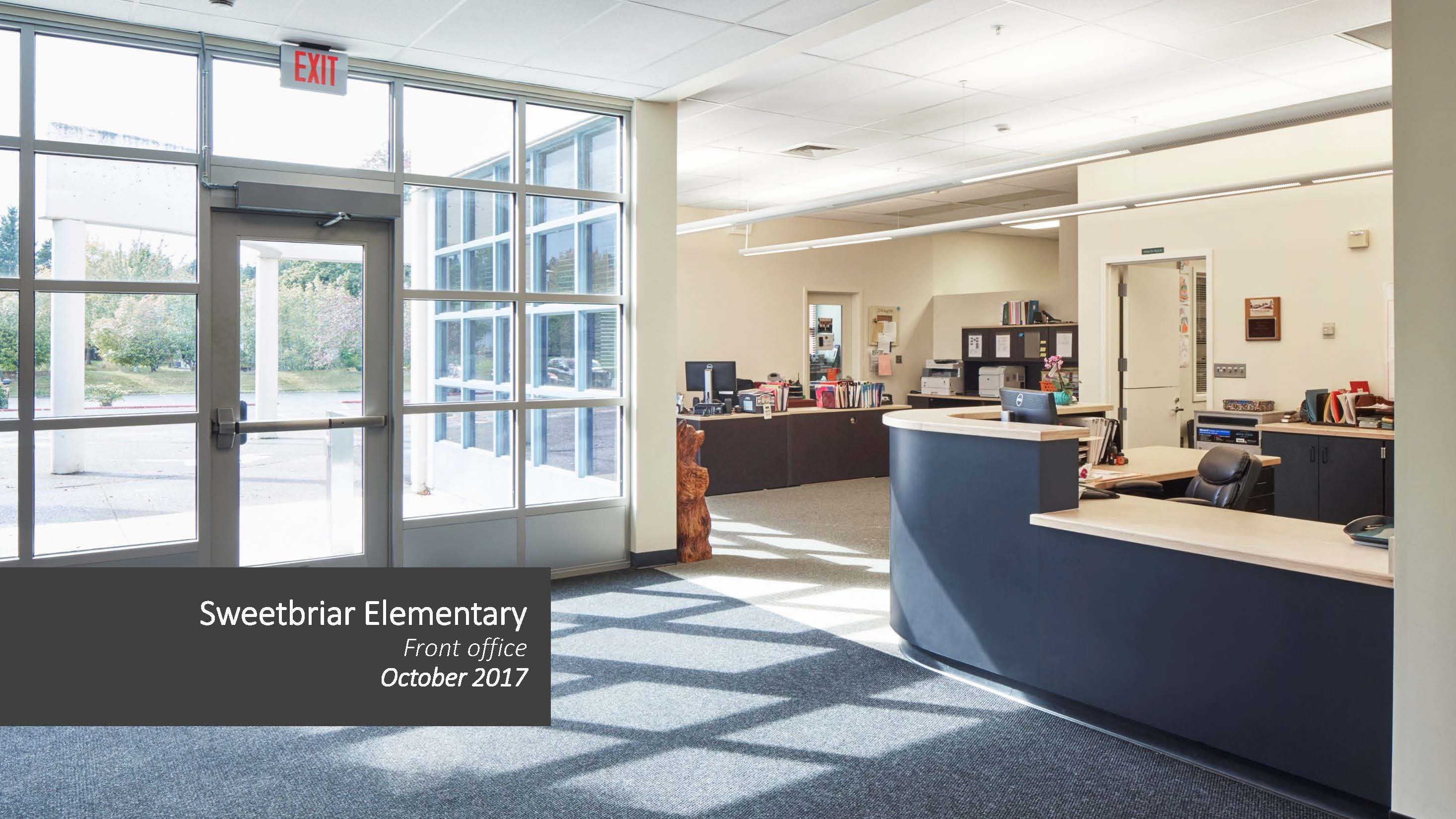 Completed Secured Vestibules Photos | Reynolds School District - Oregon