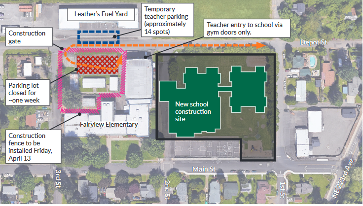 Fairview Construction Update | Reynolds School District - Oregon