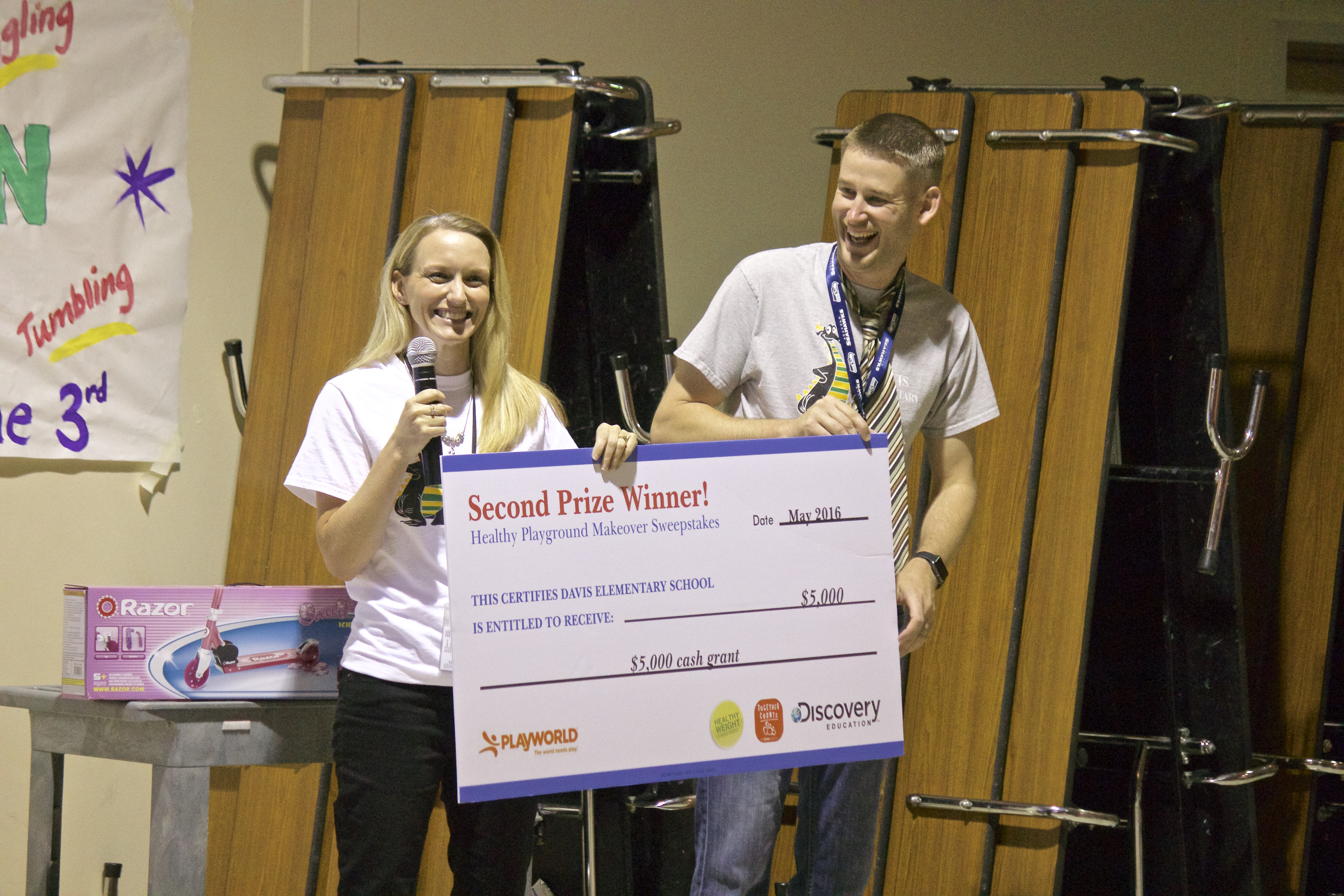 Davis Elementary Wins Playground Makeover! | Reynolds School District ...