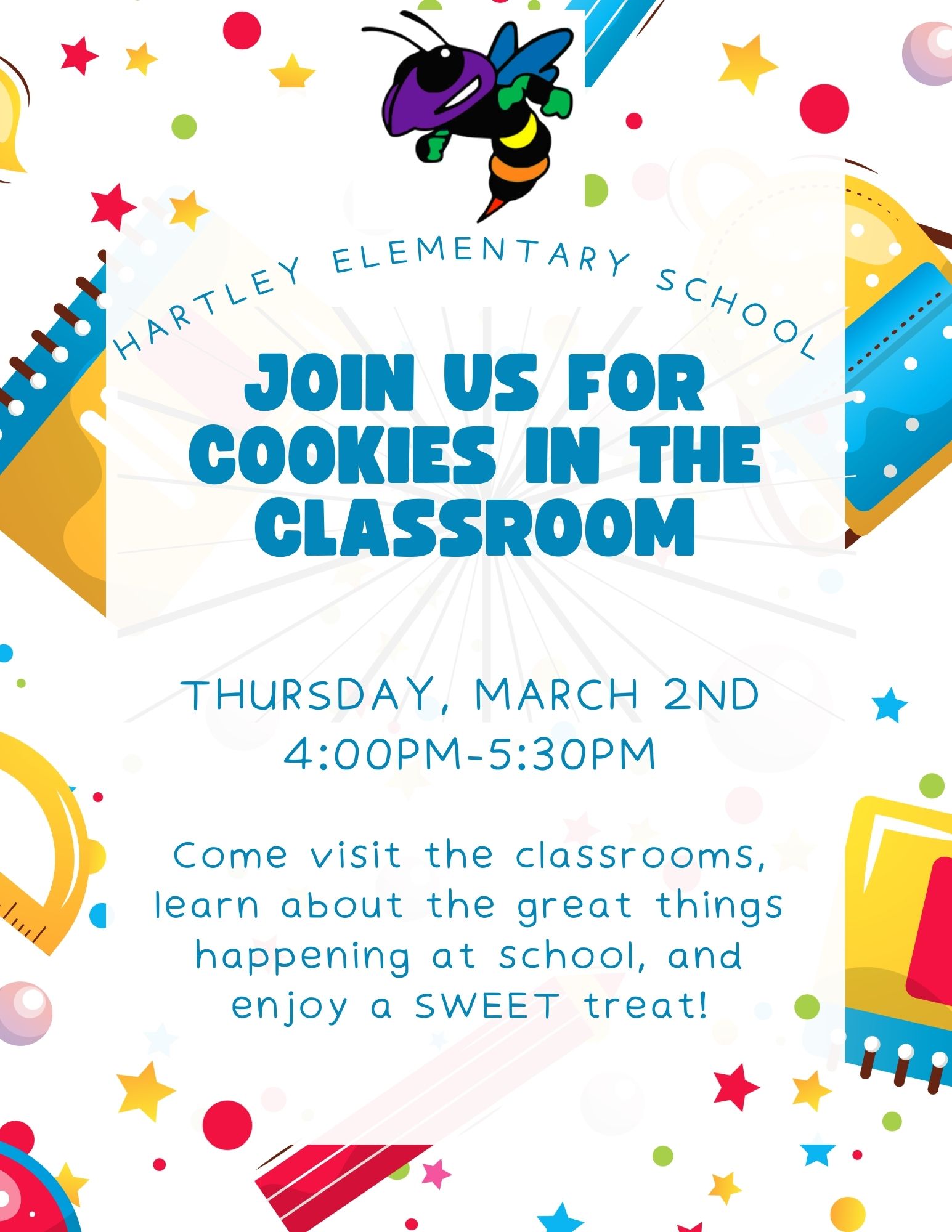 Join Us For Cookies in the Classroom! | Reynolds School District - Oregon