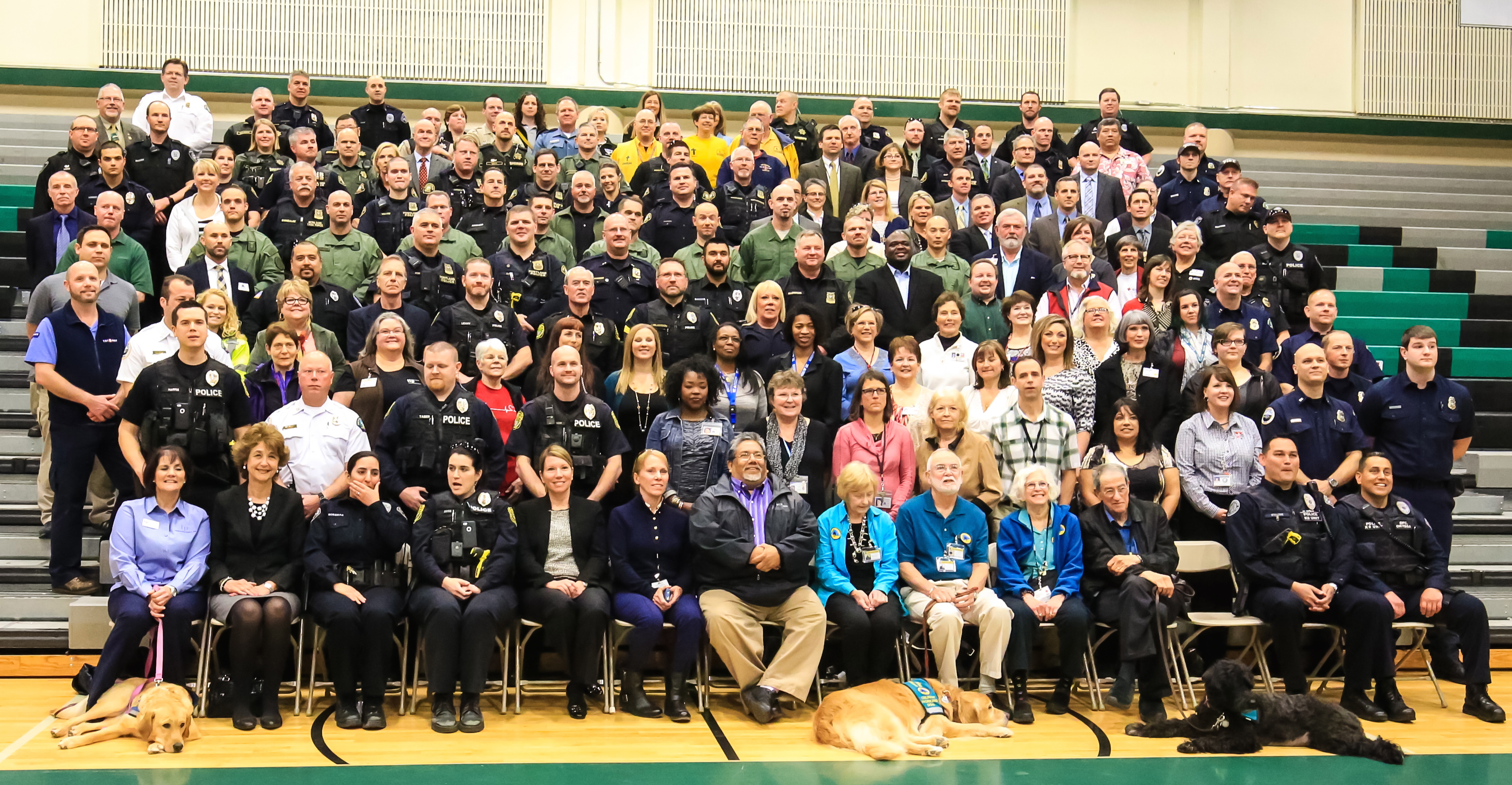 Reynolds High School Students Thank First Responders at Heroes Day ...