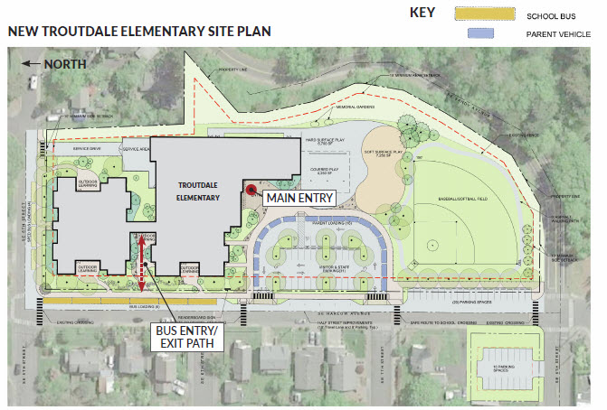 Construction Update - NEW Dropoff/Pickup Areas | Reynolds School ...