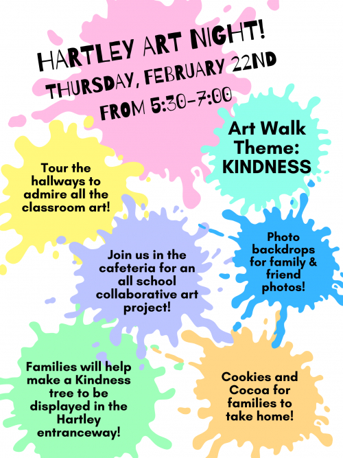 Hartley Family Art Night | Reynolds School District - Oregon